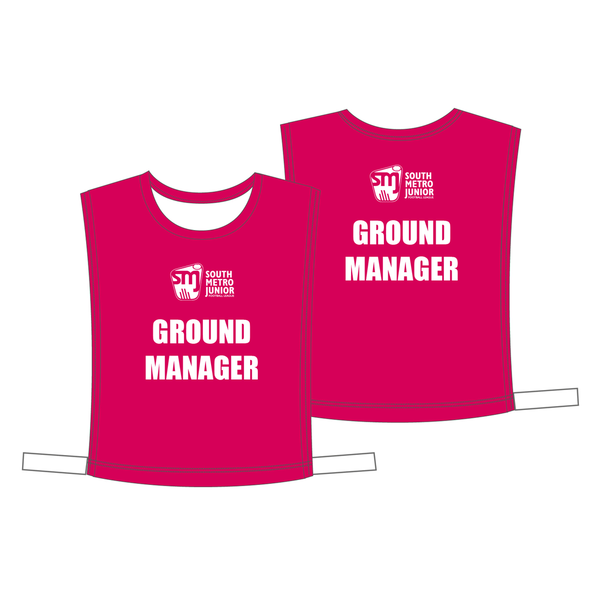 SMJFL Ground Manager Match Day Bib - Victor Sports