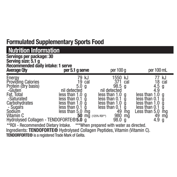 BSc Collagen Regnerate 153g - Victor Sports