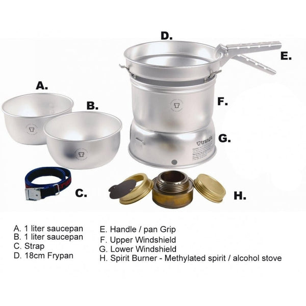 Ultra Light Trangia Set - Victor Sports