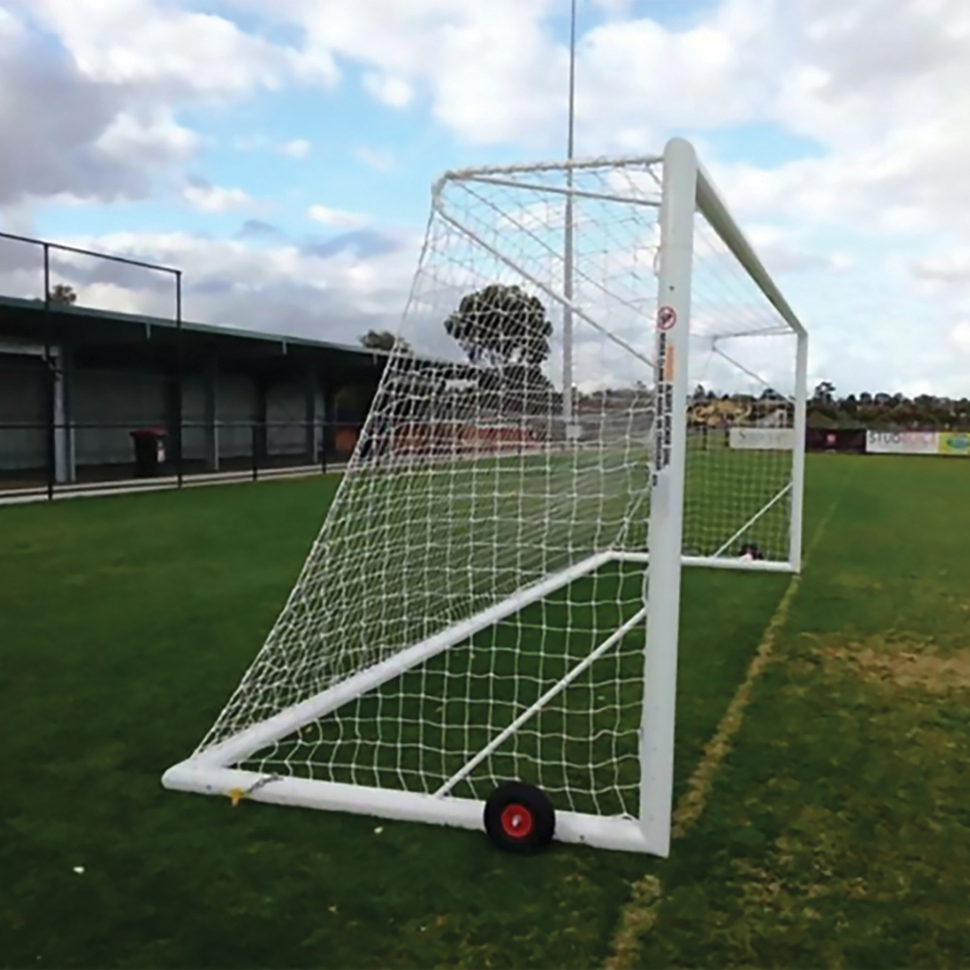 Soccer Goal Portable Aluminium Senior 7.33m x 2.44m Victor Sports