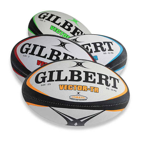 Gilbert Vector-TR Trainer Rugby Ball - Victor Sports