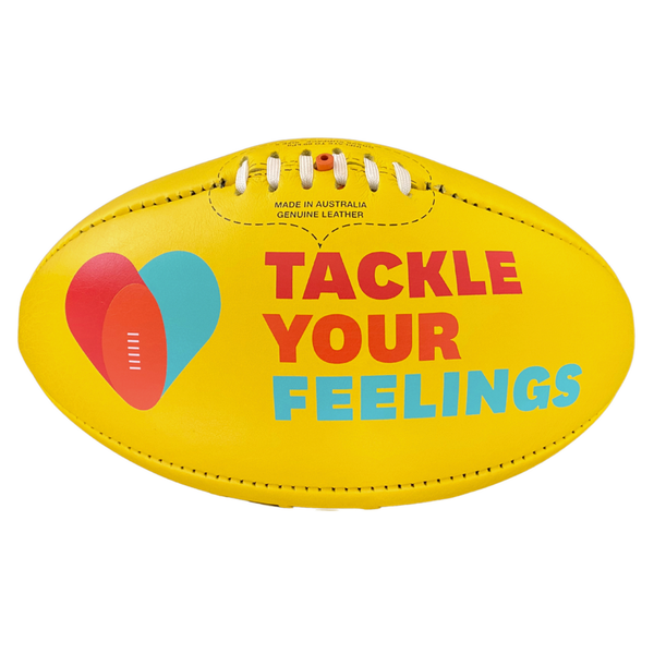 Divison 1-3 Men's Match Football - Yellow Sherrin (Tackle Your Feeling ...