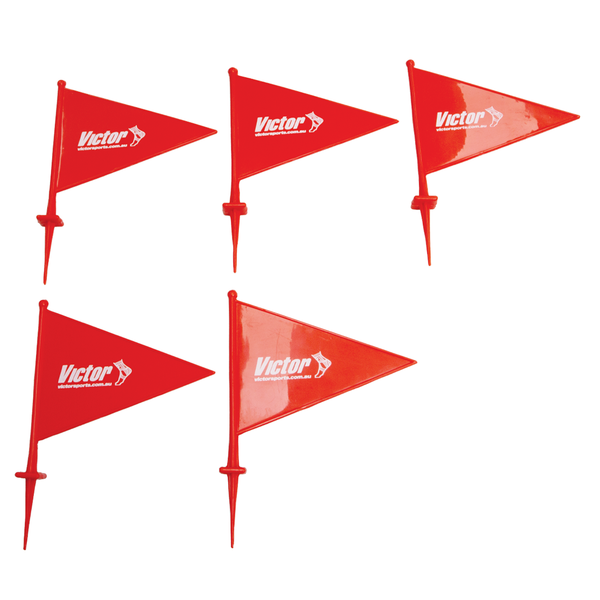 Victor Field Marker Flag PVC Set (20) - Victor Sports