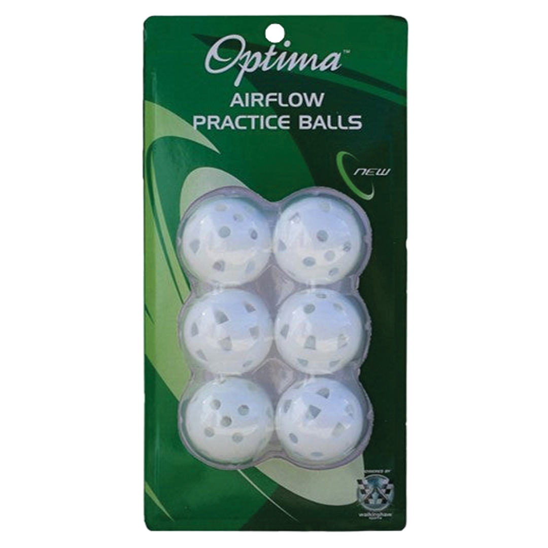 Optima Air-Flow Practice Balls - 6/12 Pack - Victor Sports